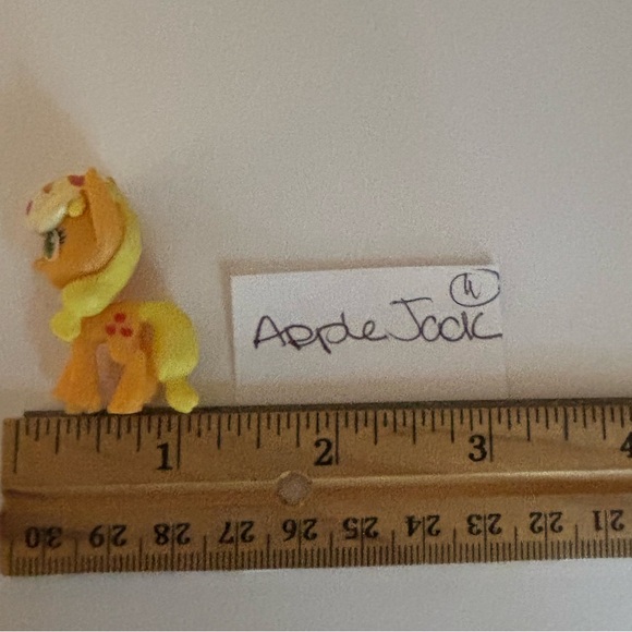 Hasbro | Toys | Apple Jack My Little Pony Figurine | Poshmark